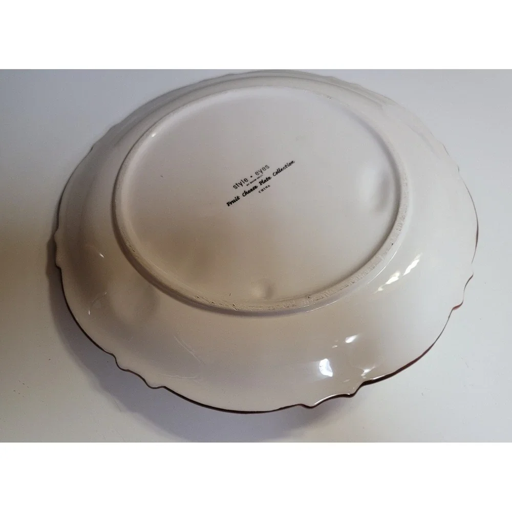 The Unbranded Brand | Dining | Vintage Trompe Oil Grapes Cheese Plate ...